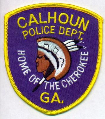 Georgia - Calhoun Police Dept - PatchGallery.com Online Virtual Patch ...