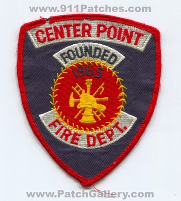 Alabama - Center Point Fire Department Patch (Alabama) - PatchGallery ...