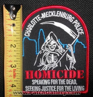 North Carolina - Charlotte-Mecklenburg Police Department Homicide ...