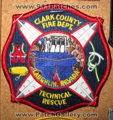 Nevada - Clark County Fire Department Technical Rescue (Nevada) - PatchGallery.com Online ...