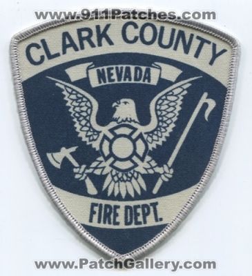 Nevada - Clark County Fire Department Patch (Nevada) - PatchGallery.com Online Virtual Patch ...