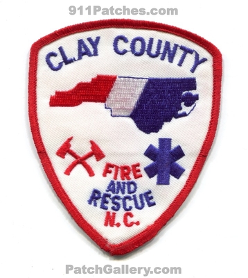 North Carolina - Clay County Fire and Rescue Department Patch (North ...