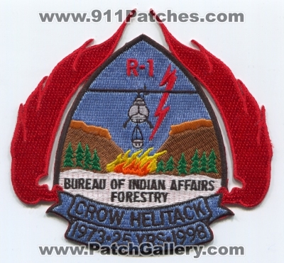Montana - Crow Helitack Region 1 (Montana) - PatchGallery.com Online ...