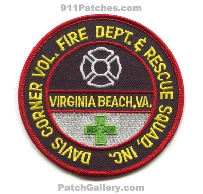 Virginia - Davis Corner Volunteer Fire Department and Rescue Squad Inc Virginia Beach Patch ...