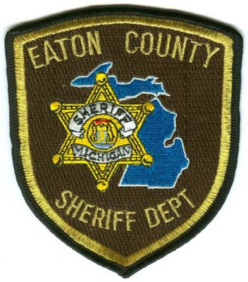 Michigan - Eaton County Sheriff Dept (Michigan) - PatchGallery.com Online Virtual Patch ...