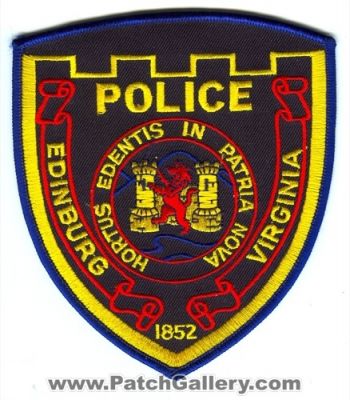 Virginia - Edinburg Police (Virginia) - PatchGallery.com Online Virtual ...