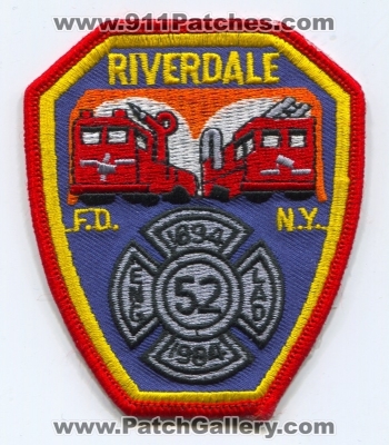 New York - New York City Fire Department FDNY Engine 52 Ladder 52 Patch ...