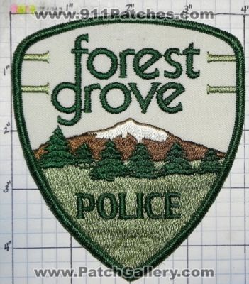 Oregon - Forest Grove Police Department (Oregon) - PatchGallery.com ...