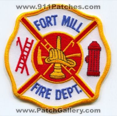 South Carolina - Fort Mill Fire Department Patch (South Carolina ...