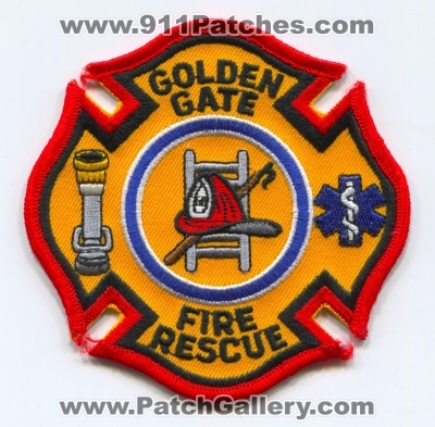 Florida - Golden Gate Fire Rescue Department Patch (Florida ...