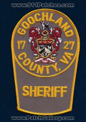 Virginia - Goochland County Sheriff's Department (Virginia) - PatchGallery.com Online Virtual ...