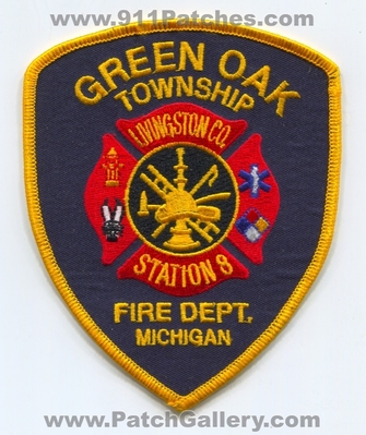 Michigan - Green Oak Township Fire Department Station 8 Livingston County Patch (Michigan ...