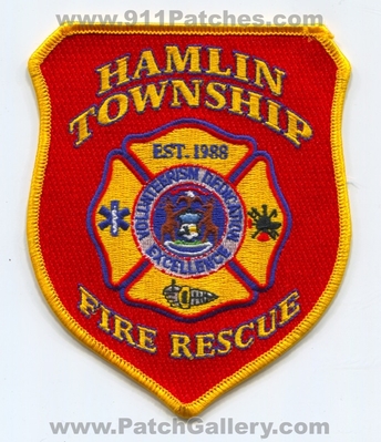 Michigan - Hamlin Township Fire Rescue Department Patch (Michigan ...