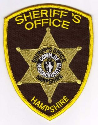 Massachusetts - Hampshire County Sheriff's Office - PatchGallery.com Online Virtual Patch ...