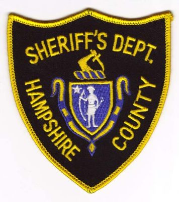 Massachusetts - Hampshire County Sheriff's Dept - PatchGallery.com Online Virtual Patch ...