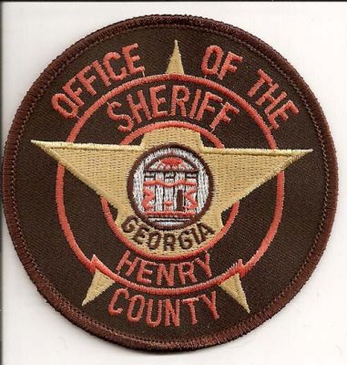 Georgia - Henry County Sheriff - PatchGallery.com Online Virtual Patch Collection By: 911Patches ...