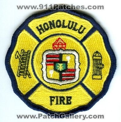 Hawaii - Honolulu Fire Department (Hawaii) - PatchGallery.com Online ...
