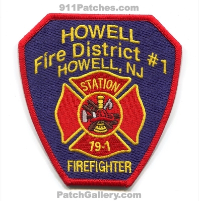 New Jersey - Howell Fire District Number 1 Station 19-1 Firefighter ...