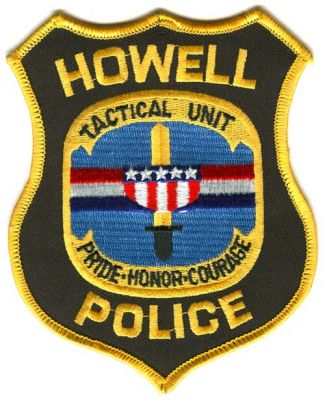 New Jersey - Howell Police Tactical Unit (New Jersey) - PatchGallery ...