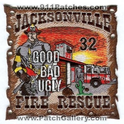 Florida - Jacksonville Fire and Rescue Department Station 32 Patch ...