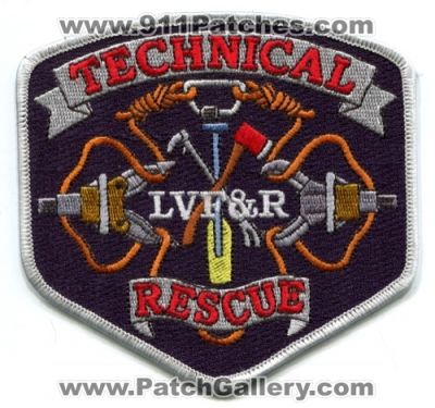 Nevada - Las Vegas Fire and Rescue Department Technical Rescue Patch ...