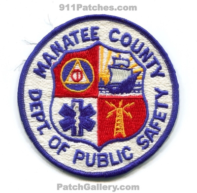 Florida - Manatee County Department of Public Safety DPS Patch (Florida ...