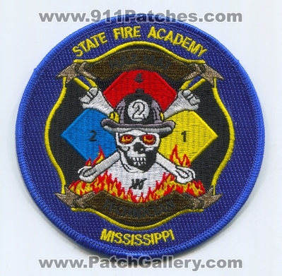 Mississippi - Mississippi State Fire Academy Haz-Mat Technician Patch ...