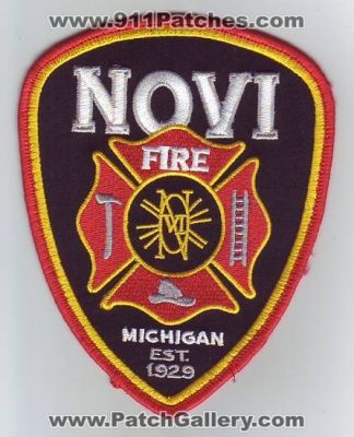 Michigan - Novi Fire Department (Michigan) - PatchGallery.com Online ...
