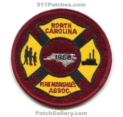North Carolina - North Carolina State Fire Marshals Association Patch ...