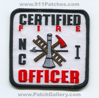 North Carolina - North Carolina State Certified Fire Officer I Patch ...