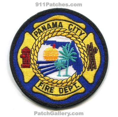 Florida - Panama City Fire Department Patch (Florida) - PatchGallery.com Online Virtual Patch ...