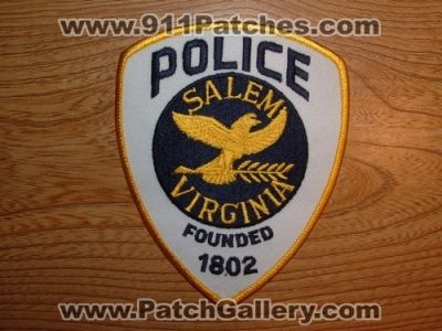 Virginia - Salem Police Department (Virginia) - PatchGallery.com Online Virtual Patch Collection ...