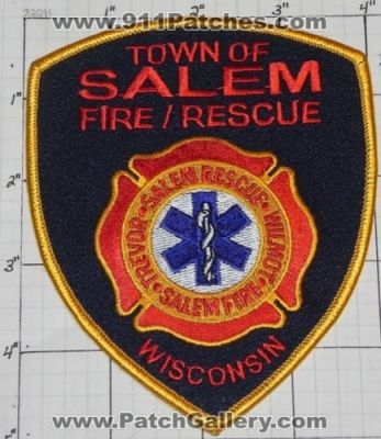 Wisconsin - Salem Fire Rescue Department (Wisconsin) - PatchGallery.com Online Virtual Patch ...
