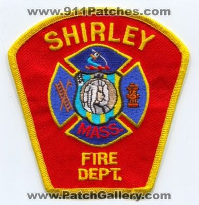 Massachusetts - Shirley Fire Department (Massachusetts) - PatchGallery ...