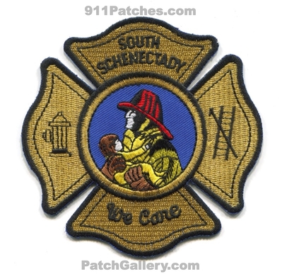 New York - South Schenectady Fire Department Patch (New York ...