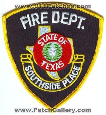 Texas - Southside Place Fire Department Patch (Texas) - PatchGallery ...