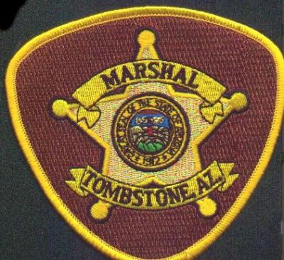 Arizona - Tombstone Marshal - PatchGallery.com Online Virtual Patch ...