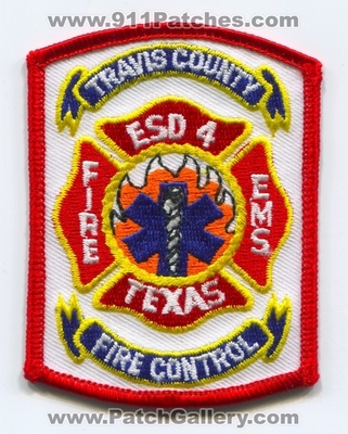 Texas - Travis County Fire Control Emergency Services District ESD 4 ...