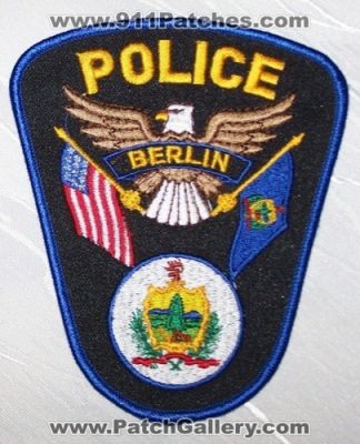 Vermont - Berlin Police Department (Vermont) - PatchGallery.com Online ...