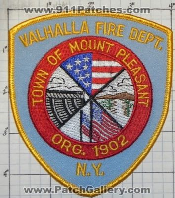 New York - Valhalla Fire Department (New York) - PatchGallery.com ...