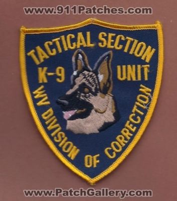 West Virginia - West Virginia Division of Corrections Tactical Section K-9 Unit (West Virginia ...