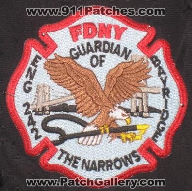 New York - FDNY Fire Engine 242 (New York) - PatchGallery.com Online ...
