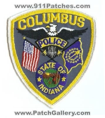 Indiana - Columbus Police (Indiana) - PatchGallery.com Online Virtual ...