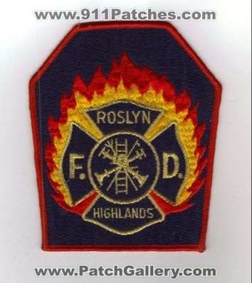 New York - Roslyn Highlands F.D. (New York) - PatchGallery.com Online ...