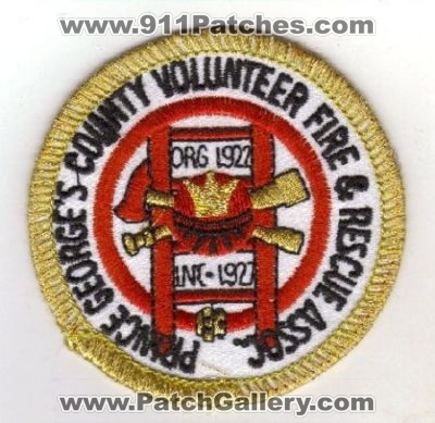 Maryland - Prince George's County Volunteer Fire & Rescue Assoc ...