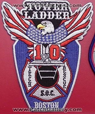 Massachusetts - Boston Fire Tower Ladder 10 (Massachusetts ...
