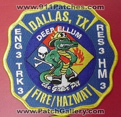 Texas - Dallas Fire Engine 3 Truck 3 Rescue 3 HazMat 3 (Texas ...