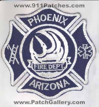 Arizona - Phoenix Fire Department (Arizona) - PatchGallery.com Online ...