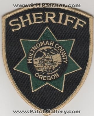 Oregon - Multnomah County Sheriff (Oregon) - PatchGallery.com Online Virtual Patch Collection By ...