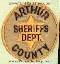 Nebraska - Arthur County Sheriff's Department (Nebraska) - PatchGallery ...